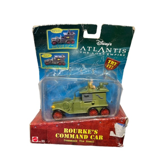 Toys | Disney Atlantis The Lost Empire Bourkes Command Car | Poshmark